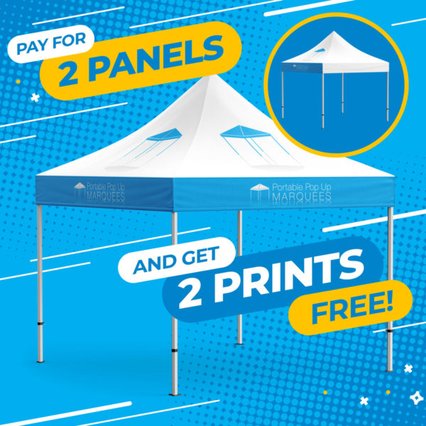 The Ultimate Marquee & Banner Package - Portable Pop Up Marquees