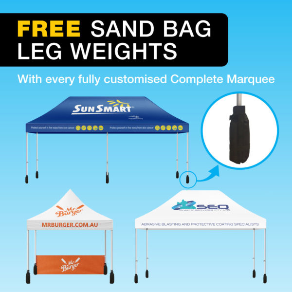 The Ultimate Marquee & Banner Package - Portable Pop Up Marquees