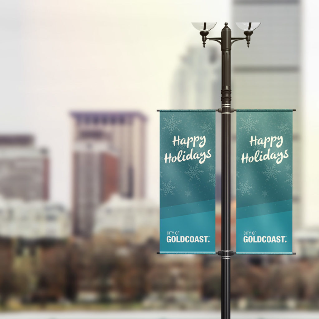Street Boulevard Banner - Portable Pop Up Marquees
