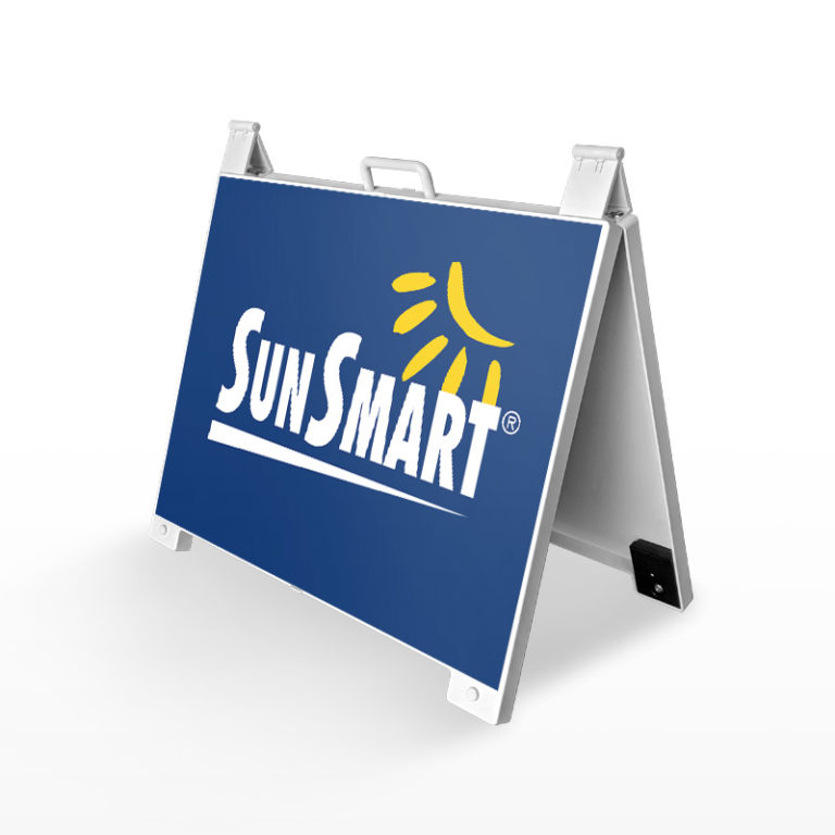 EZ - A Frame Sign - Portable Pop Up Marquees